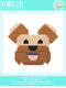 Pattern, Yorkie Terrier Dog Quilt Block by Burlap and Blossom (digital ...